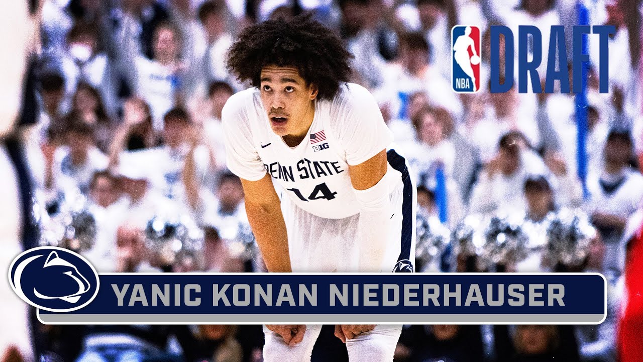 2025 NBA DRAFT HIGHLIGHTS: F Yanic Konan Niederhauser | Penn State Basketball - YouTube