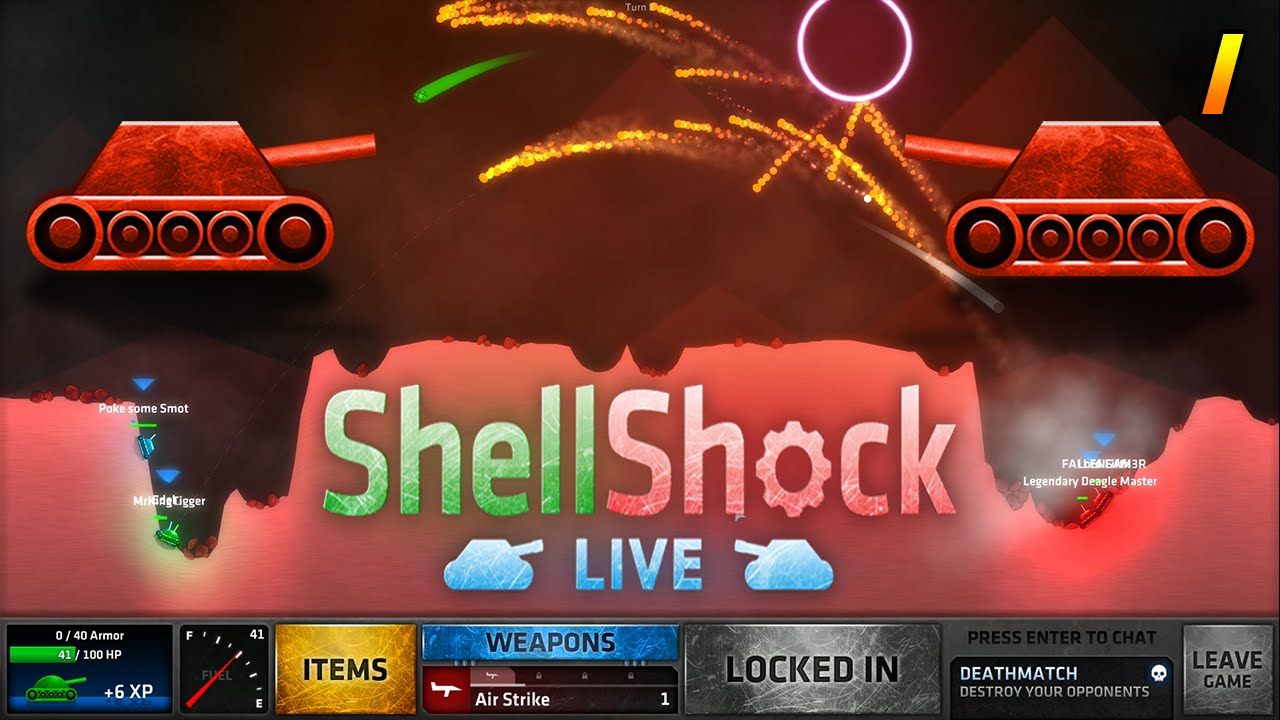 ShellShock Live - Tank Duel Triple Kill! - YouTube