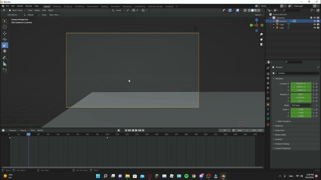 How To Add Realistic Headcamera Bobbing In Blender Youtube