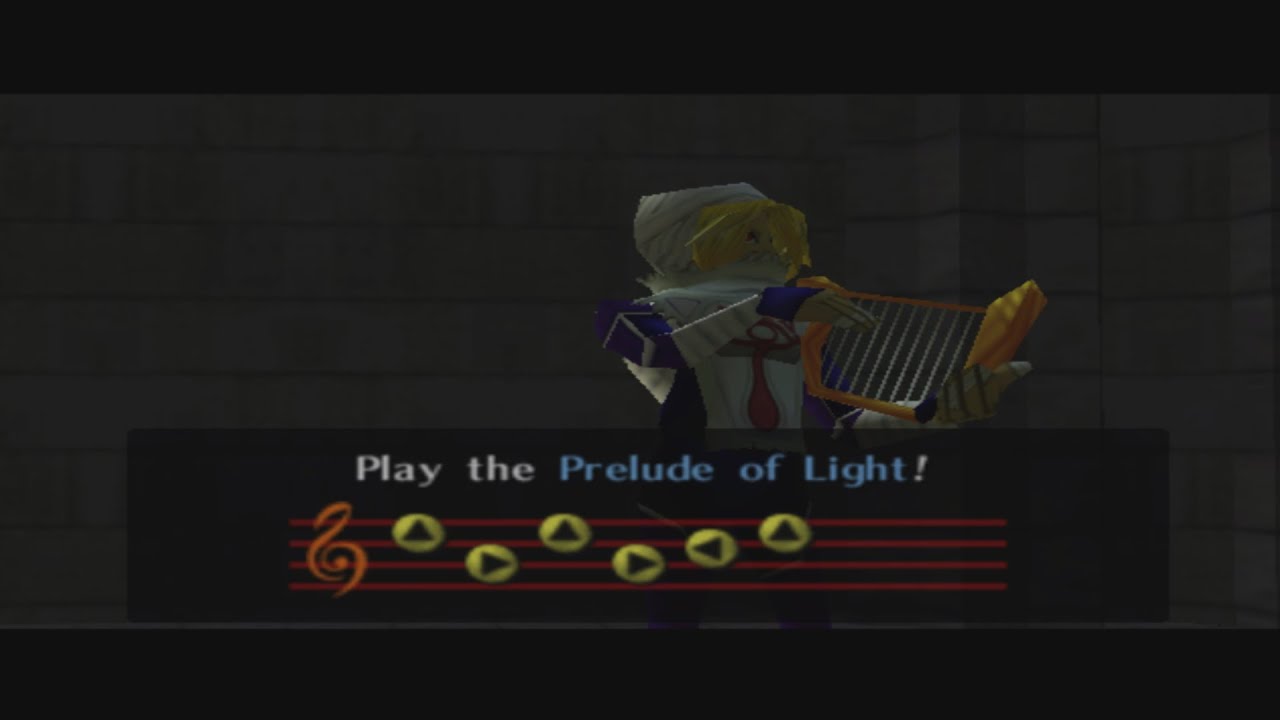 Legend of Zelda Ocarina of Time: Prelude of Light - YouTube