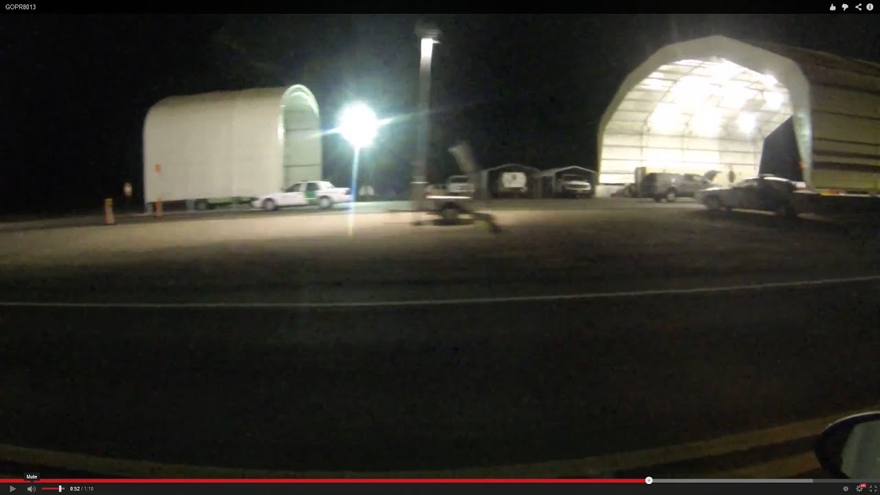 US Border Patrol Checkpoint - Night Time Lights from the Southbound ...