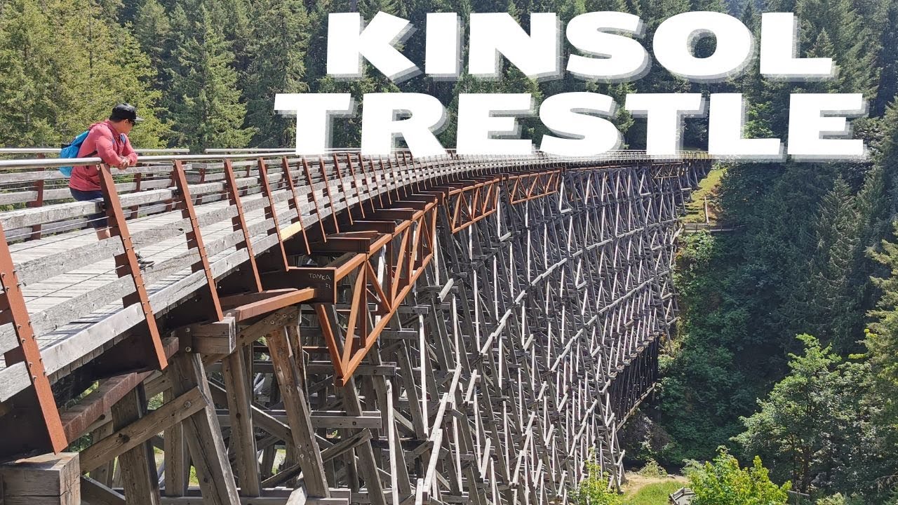 Historic Old Wooden Bridge Trail that used for transportation, But ...