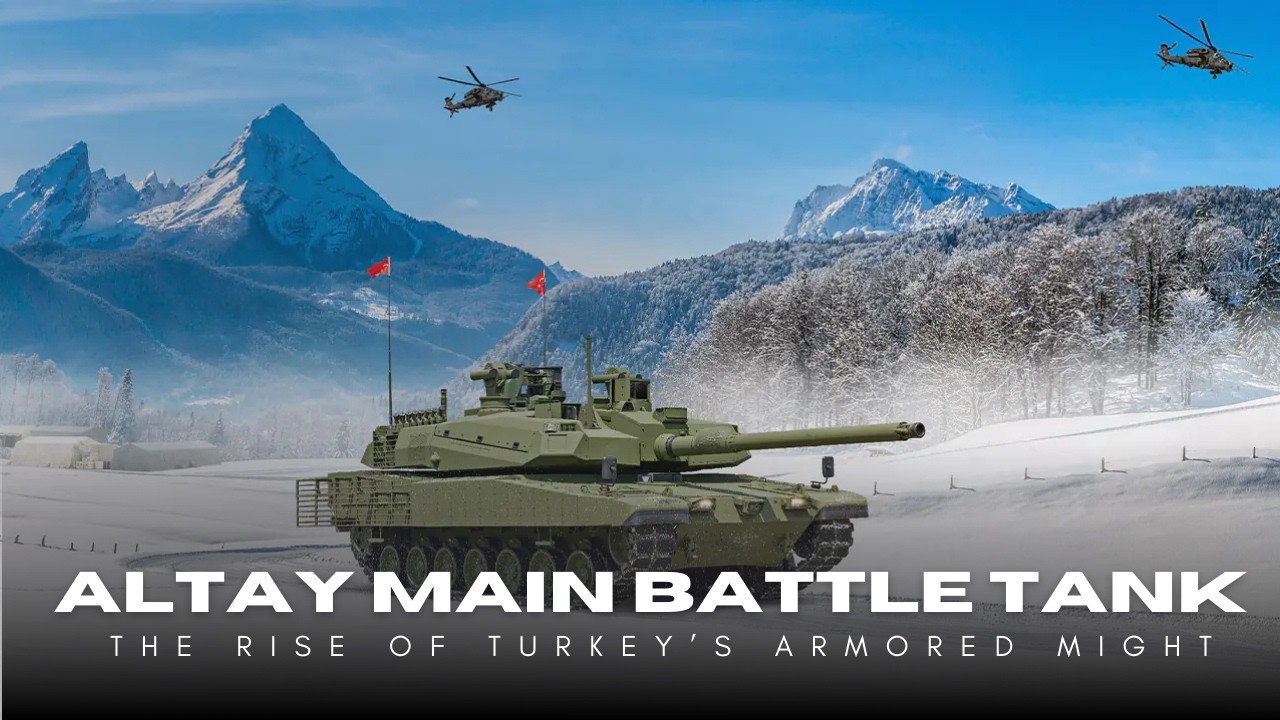 ALTAY Main Battle Tank 🇹🇷 | The Rise of Turkey’s Armored Might - YouTube
