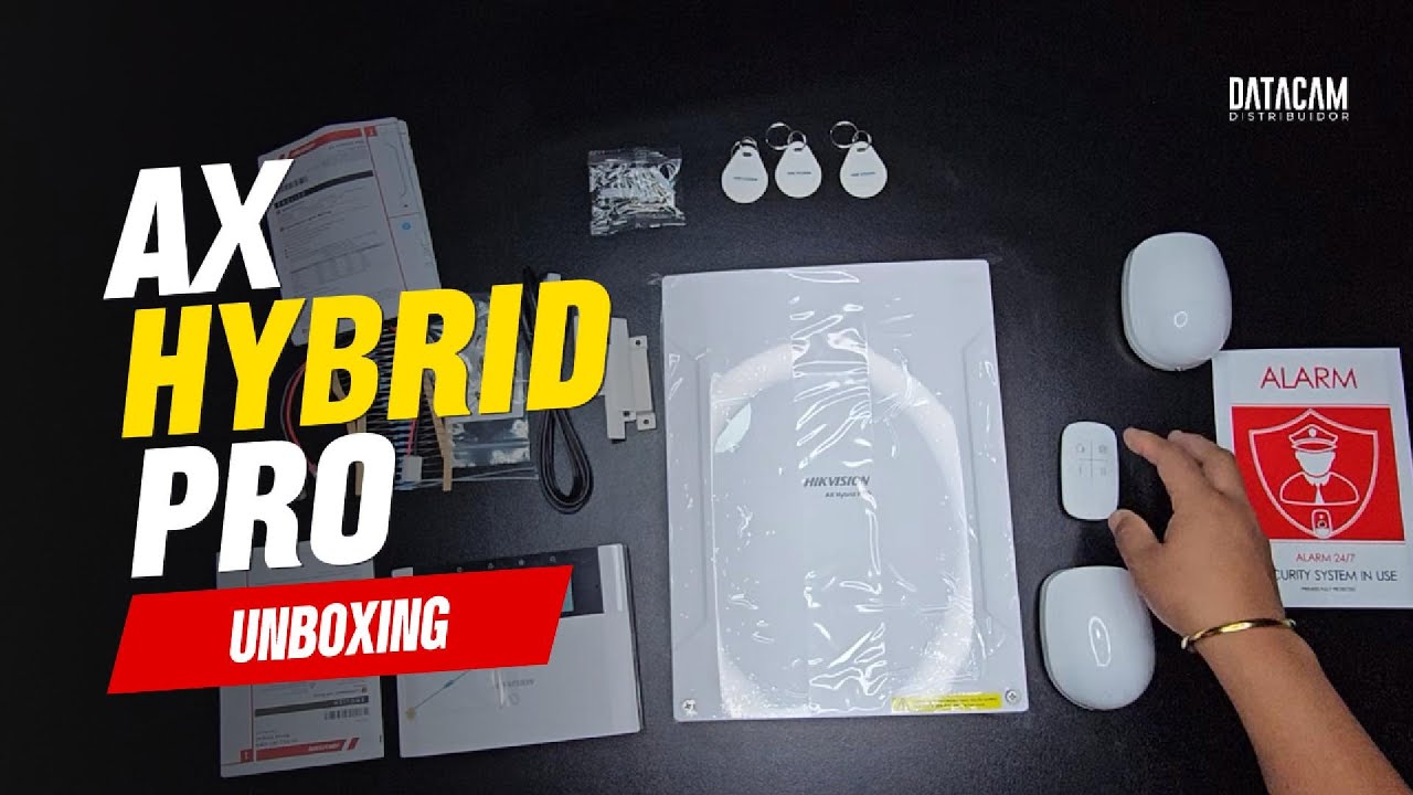 🚨 Unboxing DS-PHA64-KIT - AX HYBRID PRO de Hikvision - Kit de Alarma ...