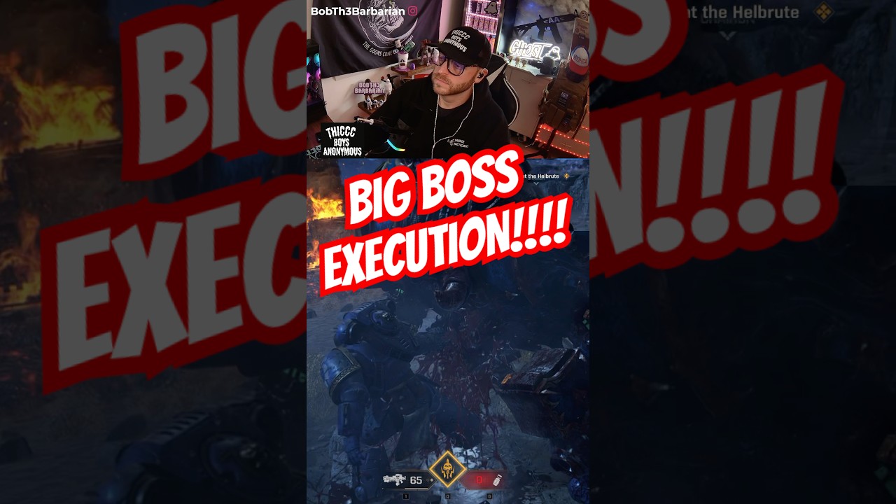 Big Boss Execution #warhammer40kspacemarine2 #warhammer40k #streamer ...