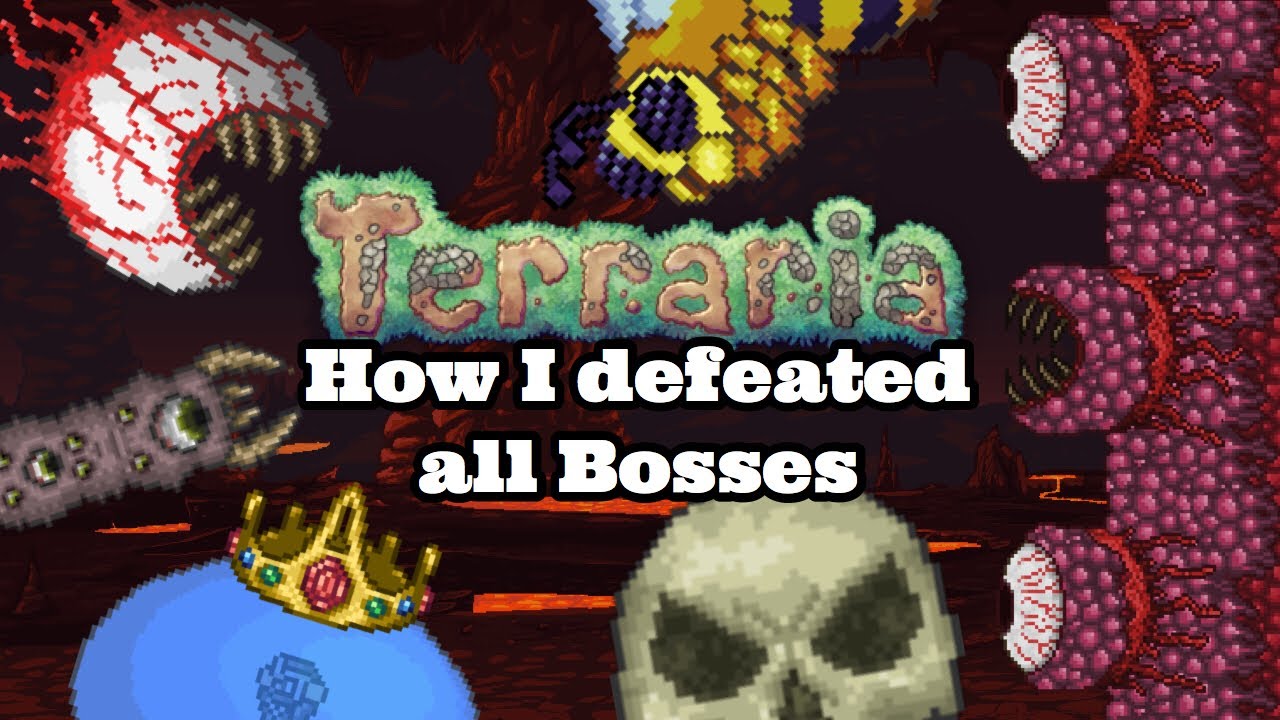 How I defeat every Boss in Terraria (Pre-Hardmode) Expert Mode - YouTube