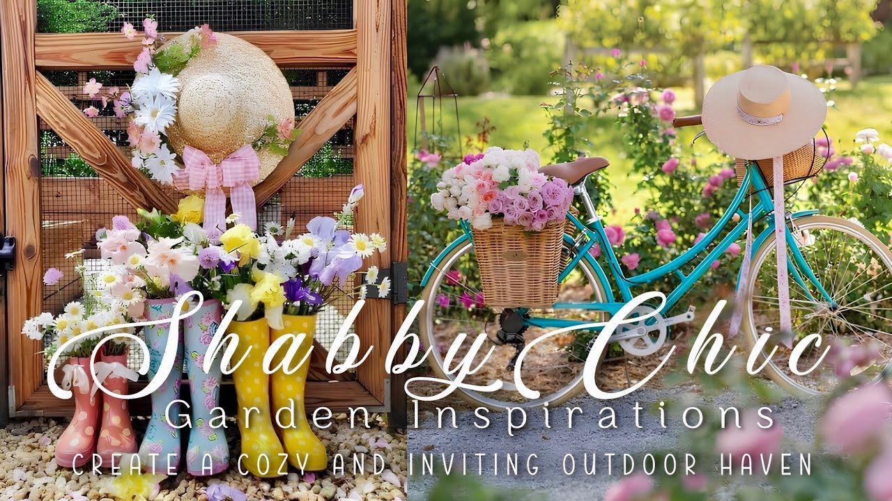 SHABBY CHIC GARDEN MAGIC: Turn Your Outdoors into a Cozy, Enchanting ...