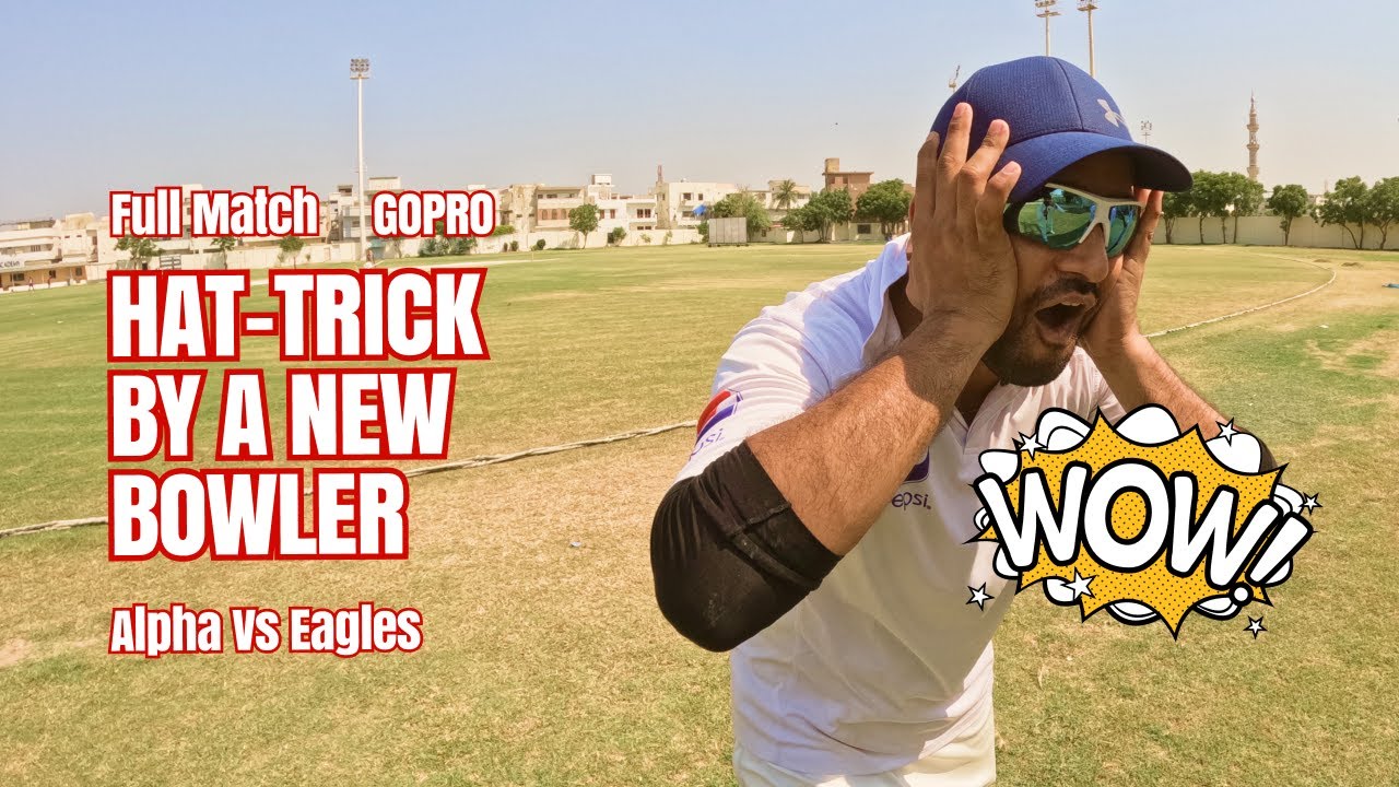 Hat-Trick by a New Bowler | GoPro | T20 Cricket Highlights | Cricket ...