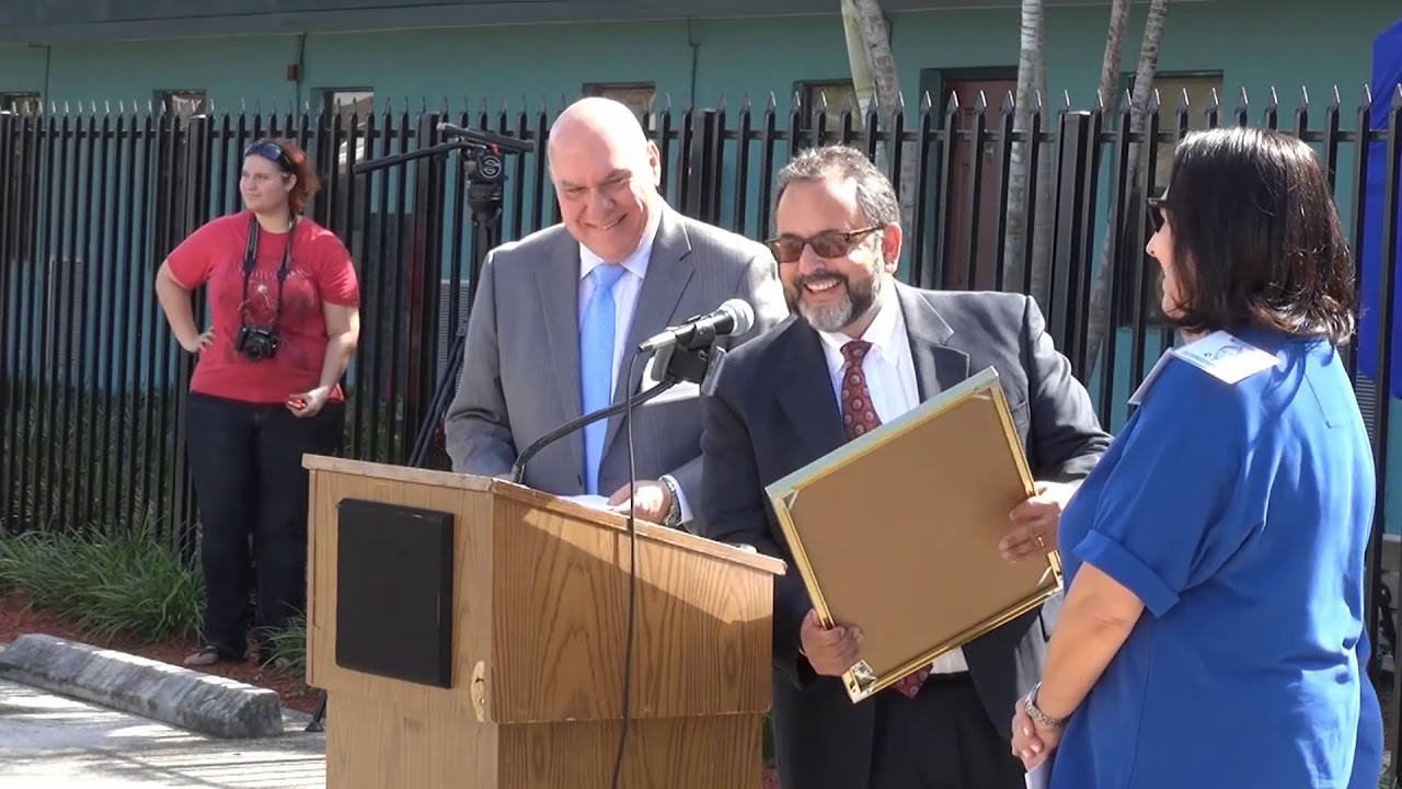 Presentation of Proclamation | Florida Heritage Landmark Marker ...