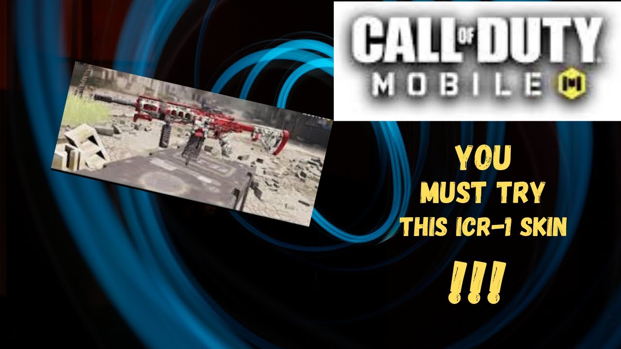 YOU MUST TRY THIS ICR-1 SKIN!!! CALL OF DUTY MOBILE - YouTube