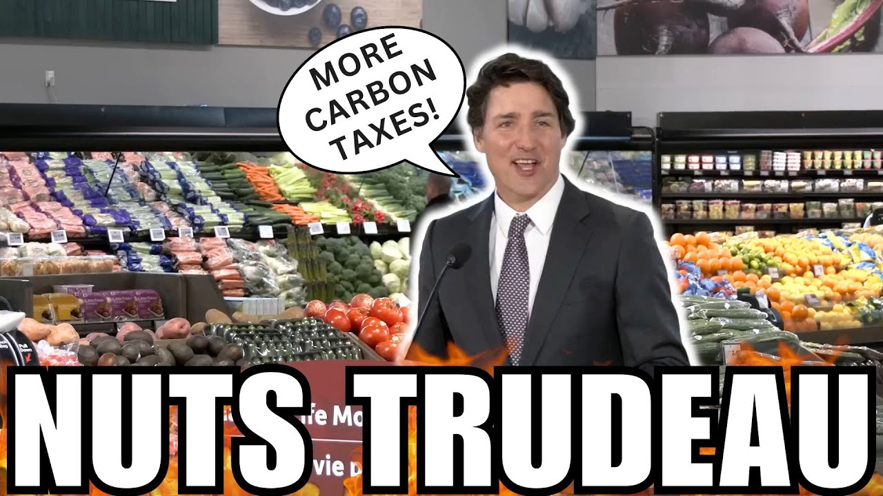 Justin Trudeau Goes NUTS Talking About Food Prices In Canada - YouTube