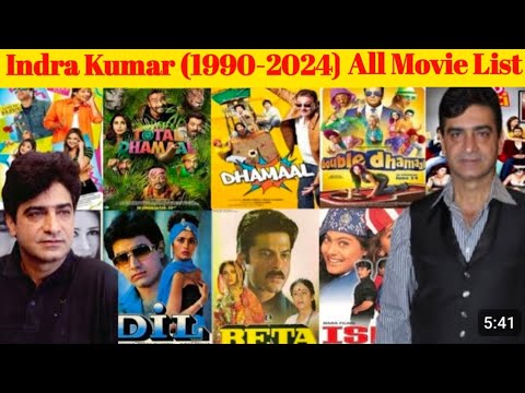 director Indra Kumar all movie list collection and budget flop and hit ...
