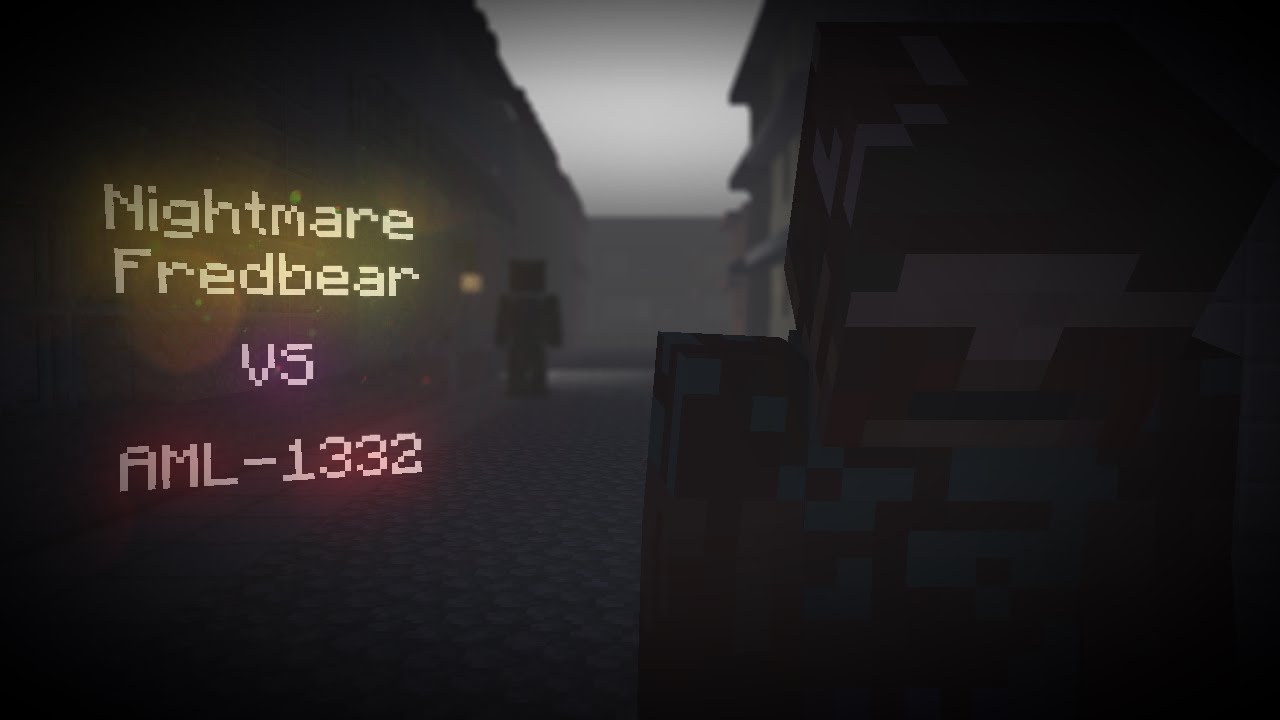 Nightmare Fredbear VS AML-1332 | Minecraft Animation FNAF VS Anomalies ...