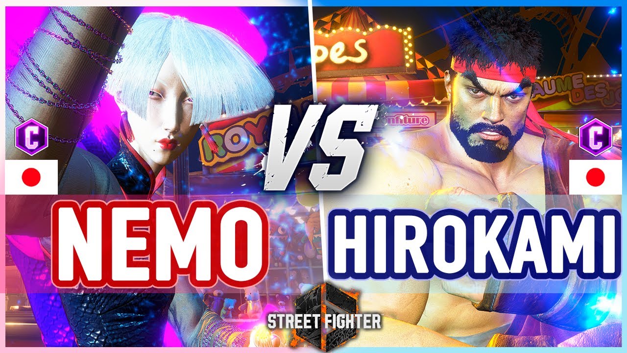 SF6 🔥 Nemo (AKI) vs Hirokami (Ryu) 🔥 Street Fighter 6 - YouTube