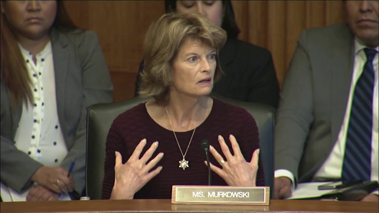 Senator Lisa Murkowski on Savanna's Act and the Not Invisible Act - YouTube