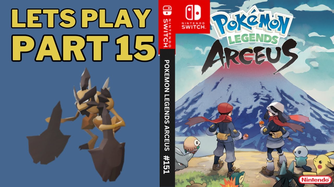 POKEMON LEGENDS ARCEUS | LETS PLAY PART 15 | THE PLATES - YouTube