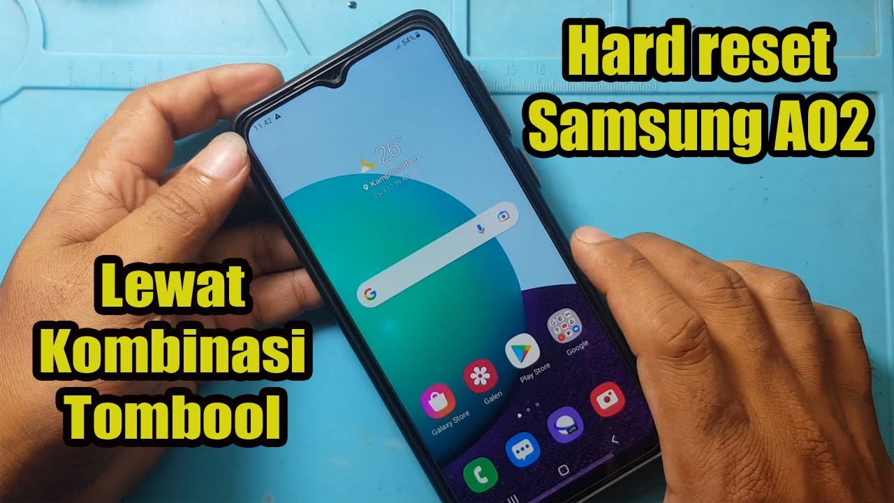 Cara reset hp samsung galaxy a02s, a02 lewat kombinasi tombol aman 100% ...