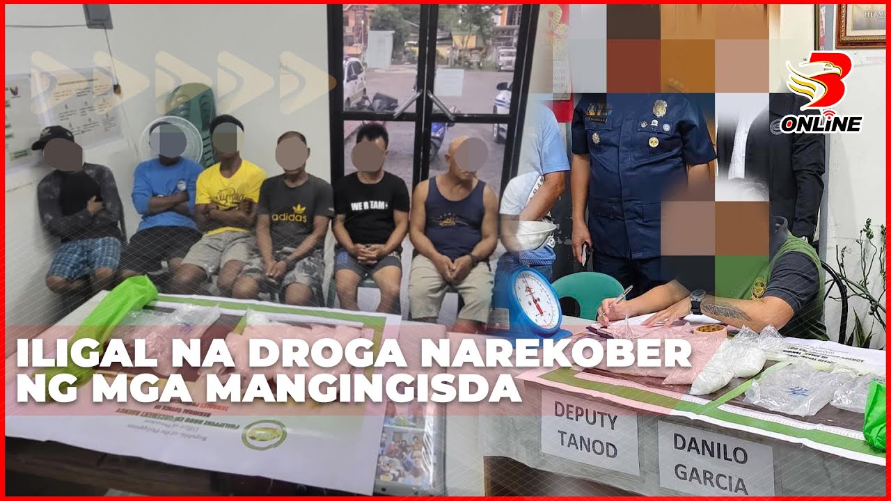 Iligal na droga narekober ng mga mangingisda - YouTube