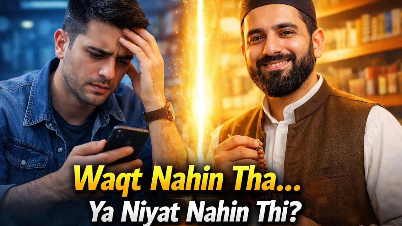 Waqt Nahin Tha… Ya Niyat Nahin Thi? | Namaz Ki Barkat | Dil Hila Dene ...