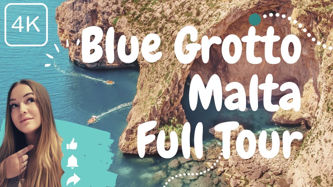 Blue Grotto Malta | FULL 4K - YouTube