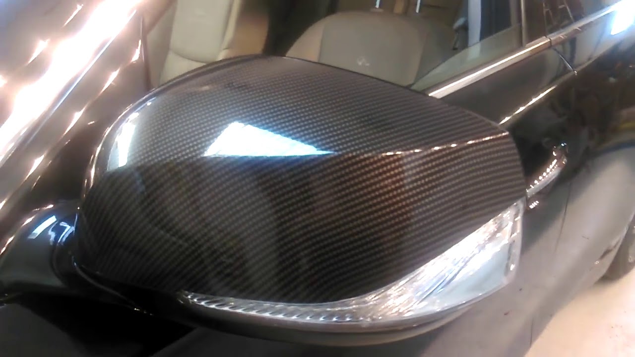 Wrapper Carbon - High Gloss Carbon Fiber Vinyl - 3M vinyl wrap - YouTube