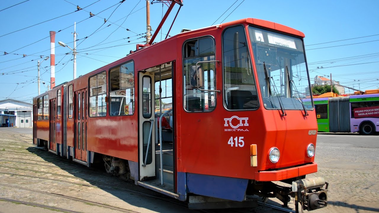 ČKD KT4 TRAM #??? (line 7) (S2 E15) - YouTube