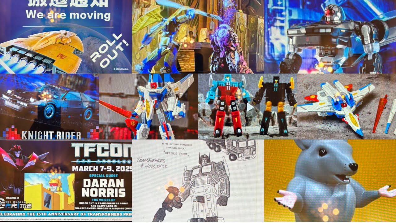 Transformers ark restaurant & Tfcon news. G1 cartoon archive updates ...
