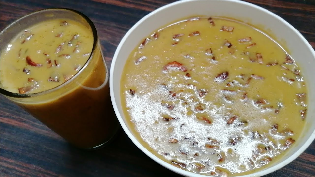 പശുവിൻ പാലിൽ ചെറുപയർ പരിപ്പ് പായസം 😍😋/Cherupayar parippu payasam with cow milk - YouTube