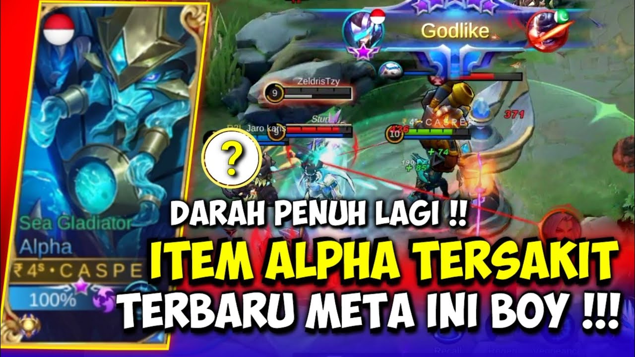 ALPHA OP!! ITEM BUILD ALPHA TERSAKIT 2021 - BUILD ALPHA TERSAKIT TOP ...