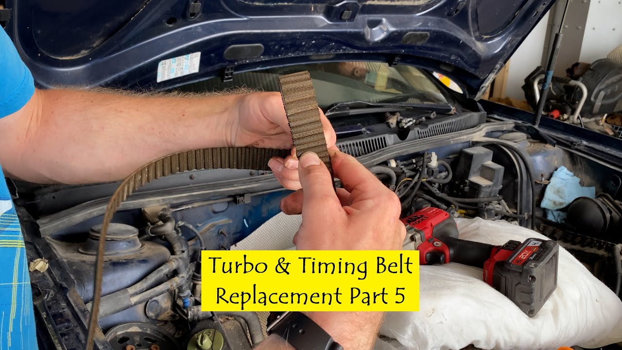 Mk. 4 Volkswagen Jetta TDI - Turbo & Timing Belt Replacement Part 5 ...