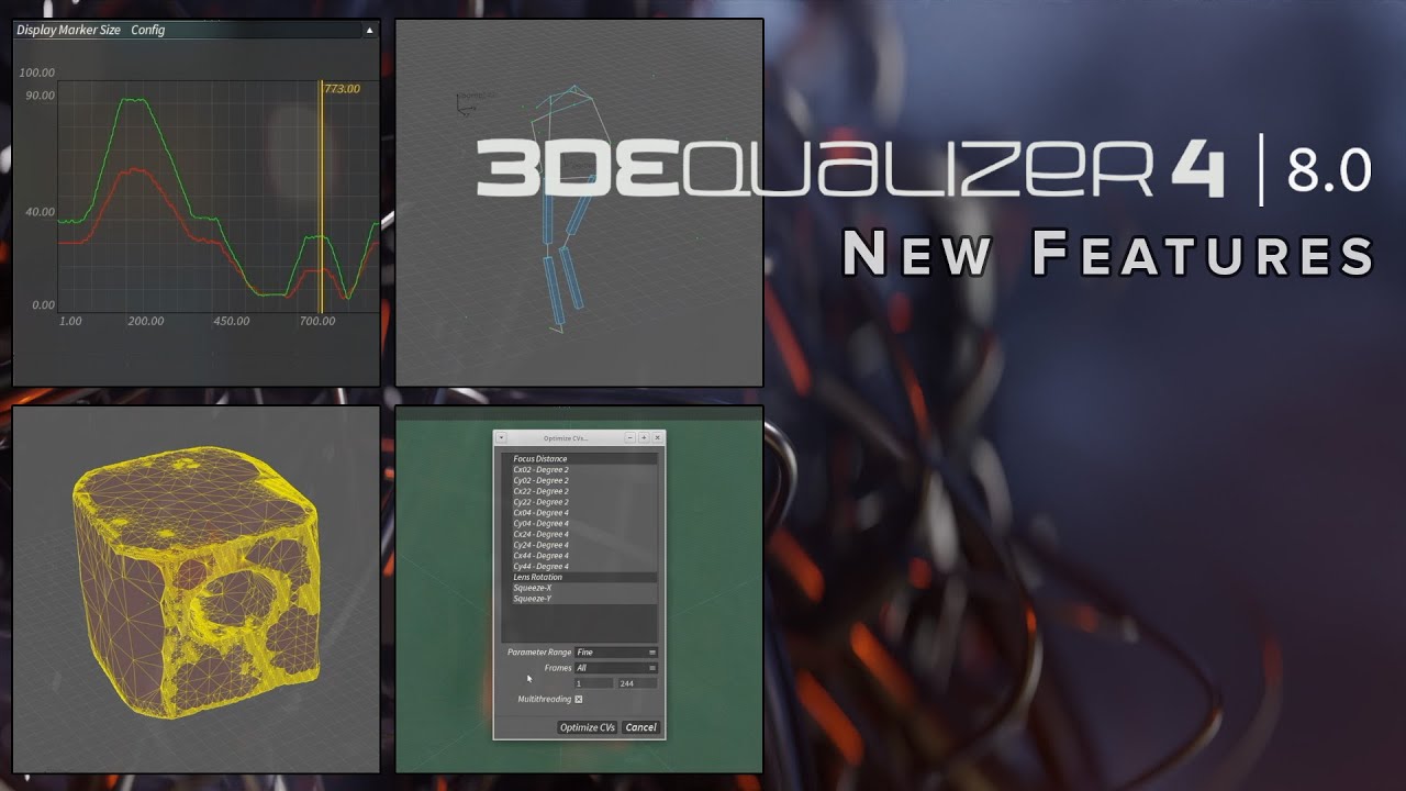 Whats New In 3dequalizer4 Release 80 Youtube