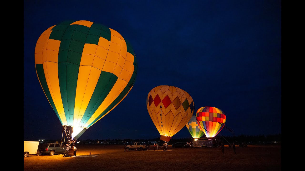 Arlington SkyFest 2021 Balloon Glow - YouTube