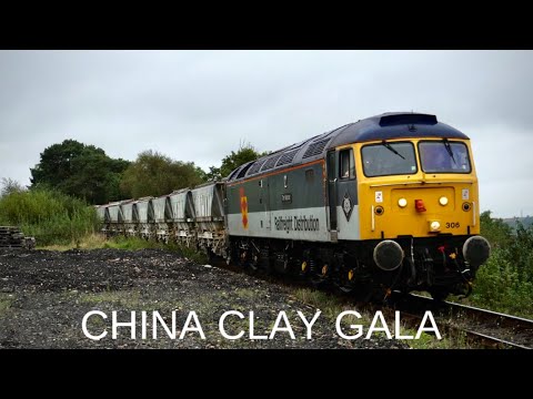 The China Clay Railway's China Clay Gala! - YouTube