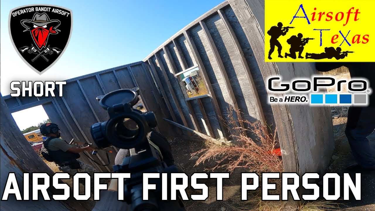 Airsoft First Person GoPro Hero 9 (Short) "Airsoft Texas 10" - YouTube