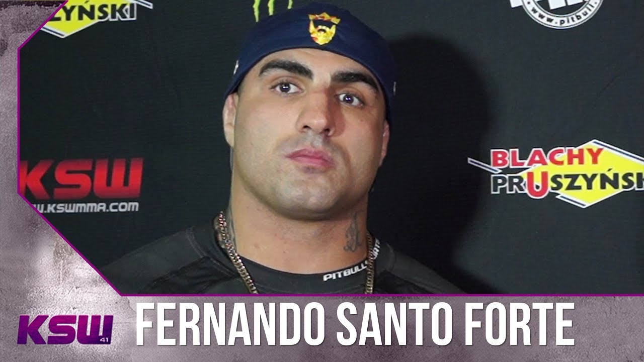 [KSW 41] Fernando Rodrigues Jr.: "W kontrakcie mam jeszcze jedną walkę ...