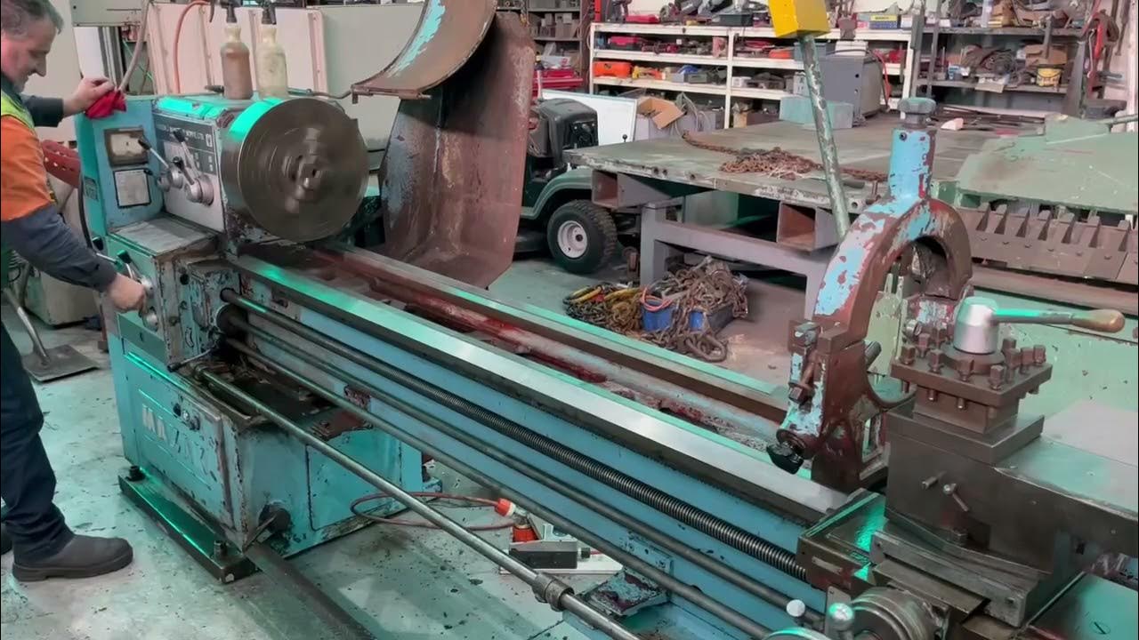 Mazak Lathe - YouTube