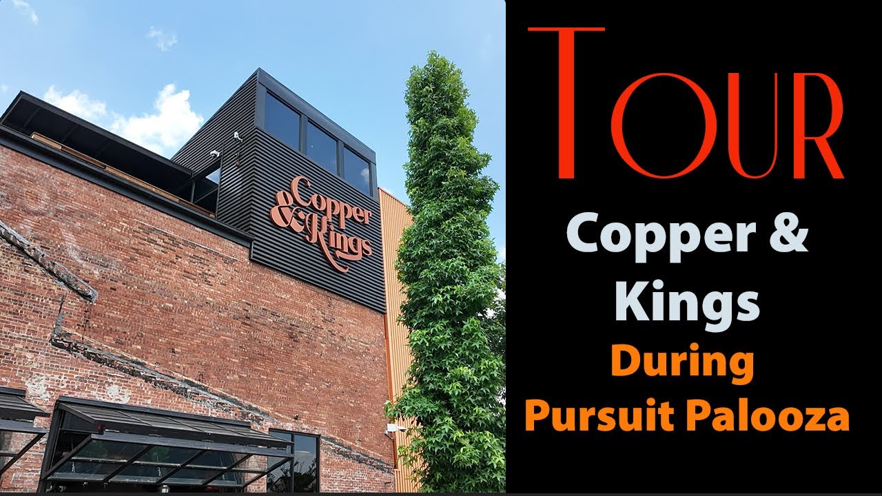 Copper & Kings Distillery Tour in Louisville, KY...brandy and a bourbon ...