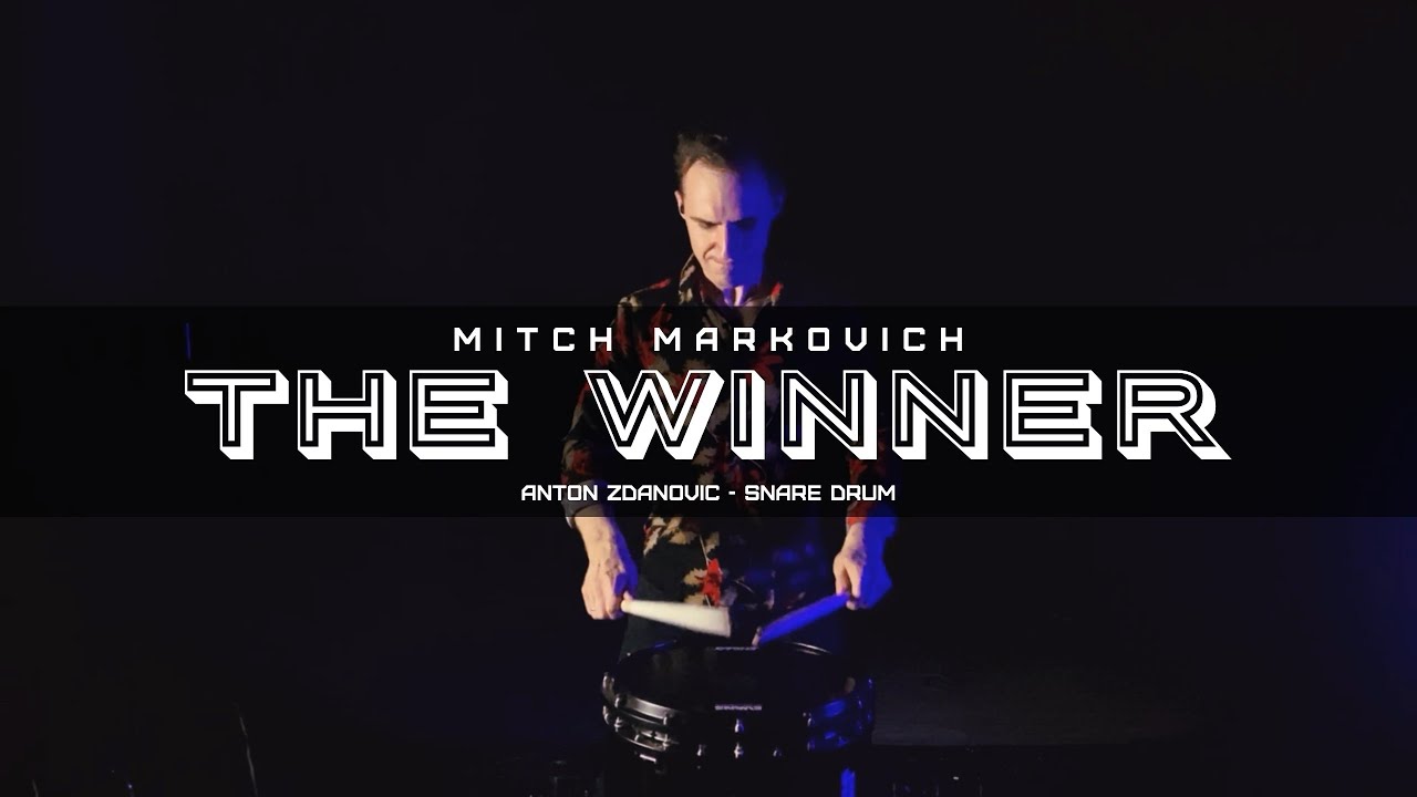 Mitch Markovich - The Winner (snare drum solo) (HD) - YouTube