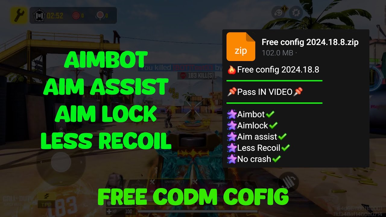 Test CODM config | Free config | Season 7 - YouTube