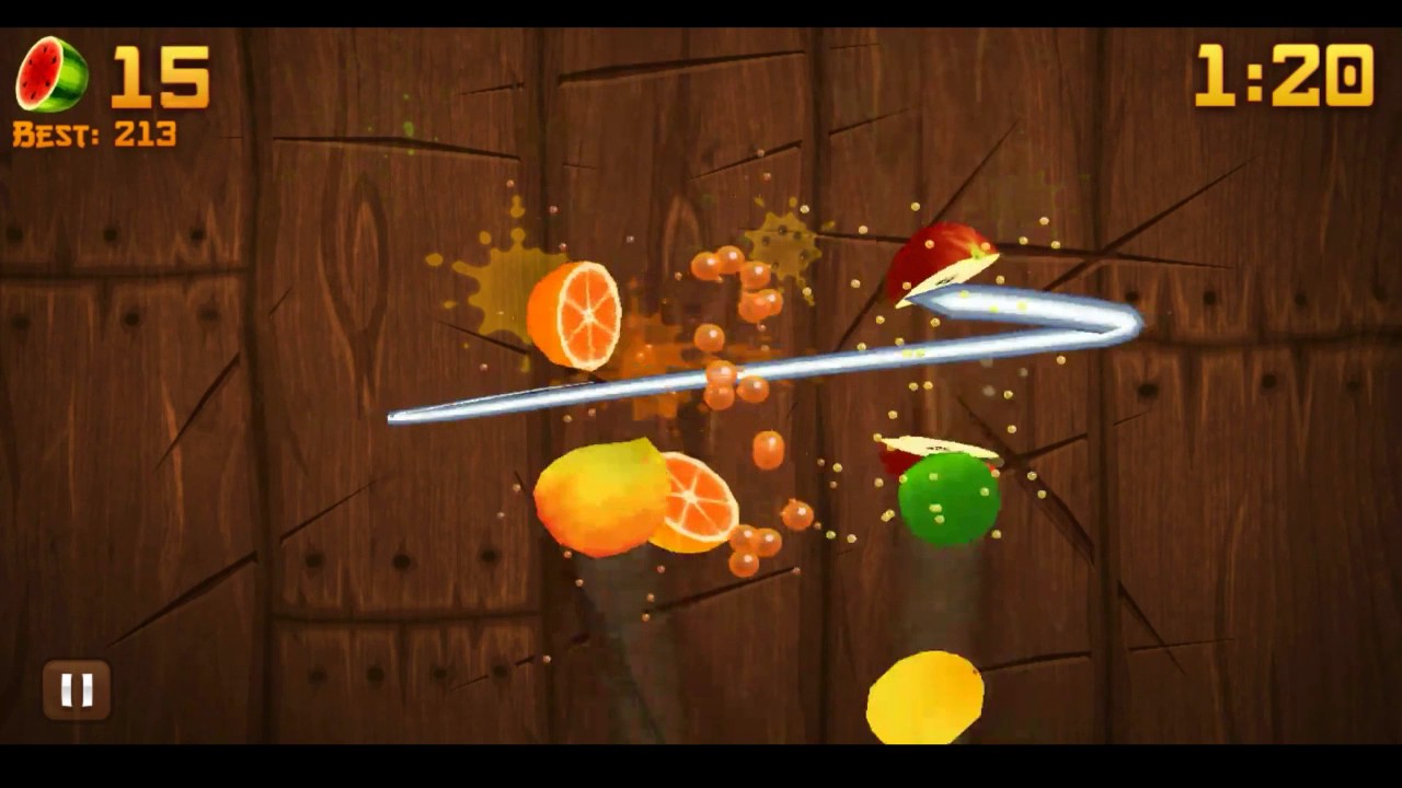 Fruit Ninja Android Gameplay - YouTube