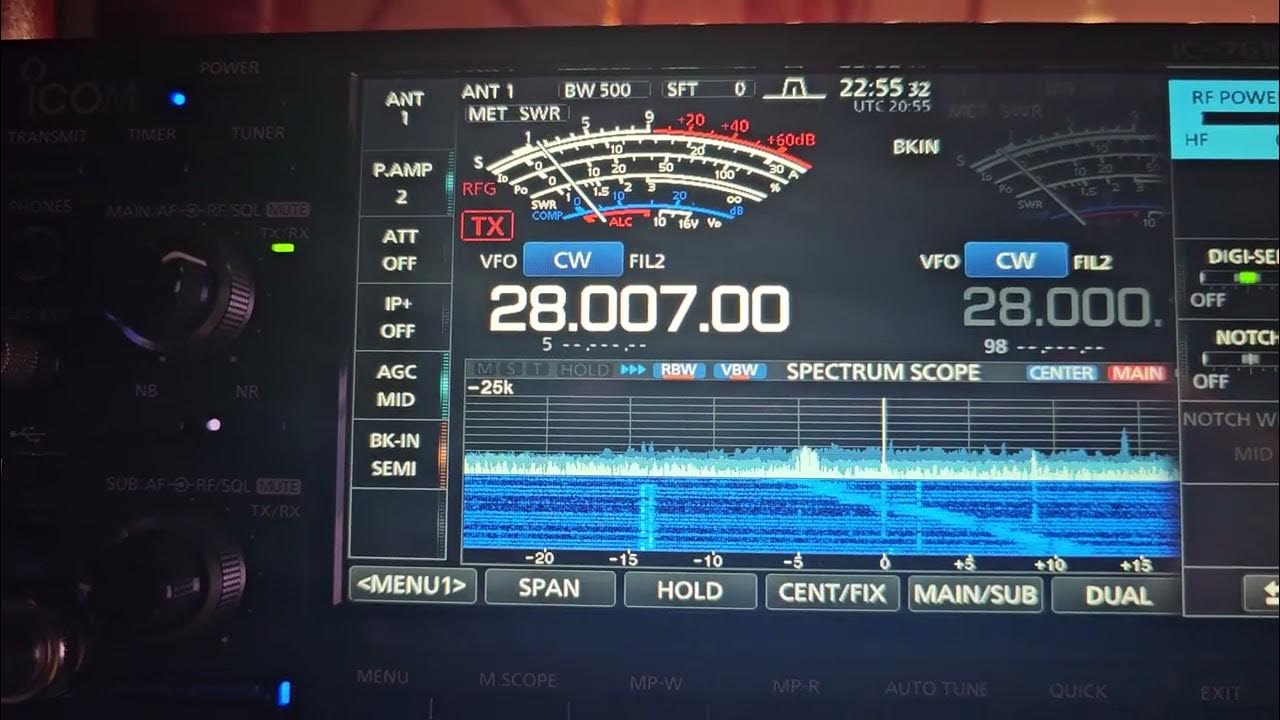 VK9DX & ZM1A IARU 2024. 10m long path - YouTube