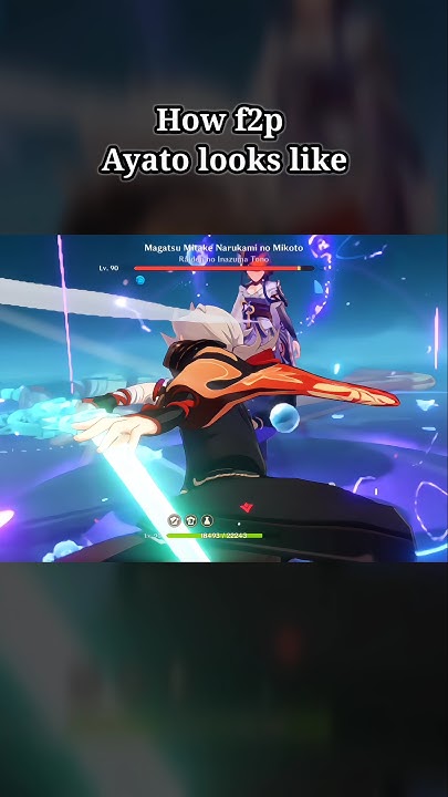 How F2P Ayato Looks Like #shorts #genshinimpact - YouTube