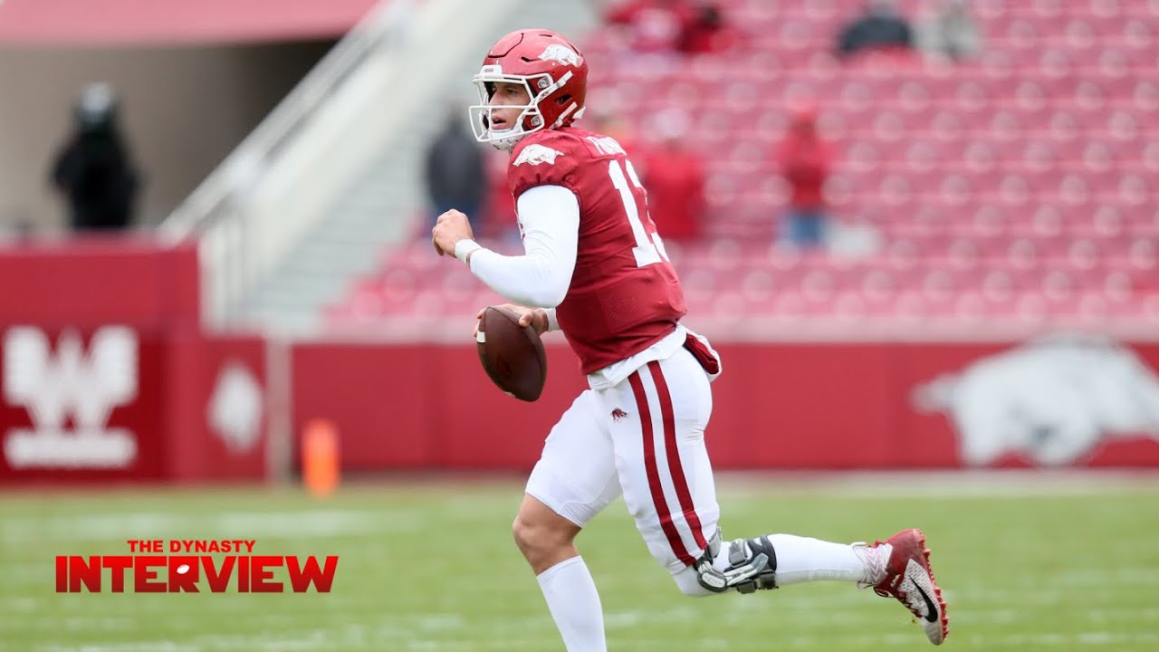 Feleipe Franks - Arkansas QB #13 vs Auburn (2020) - YouTube