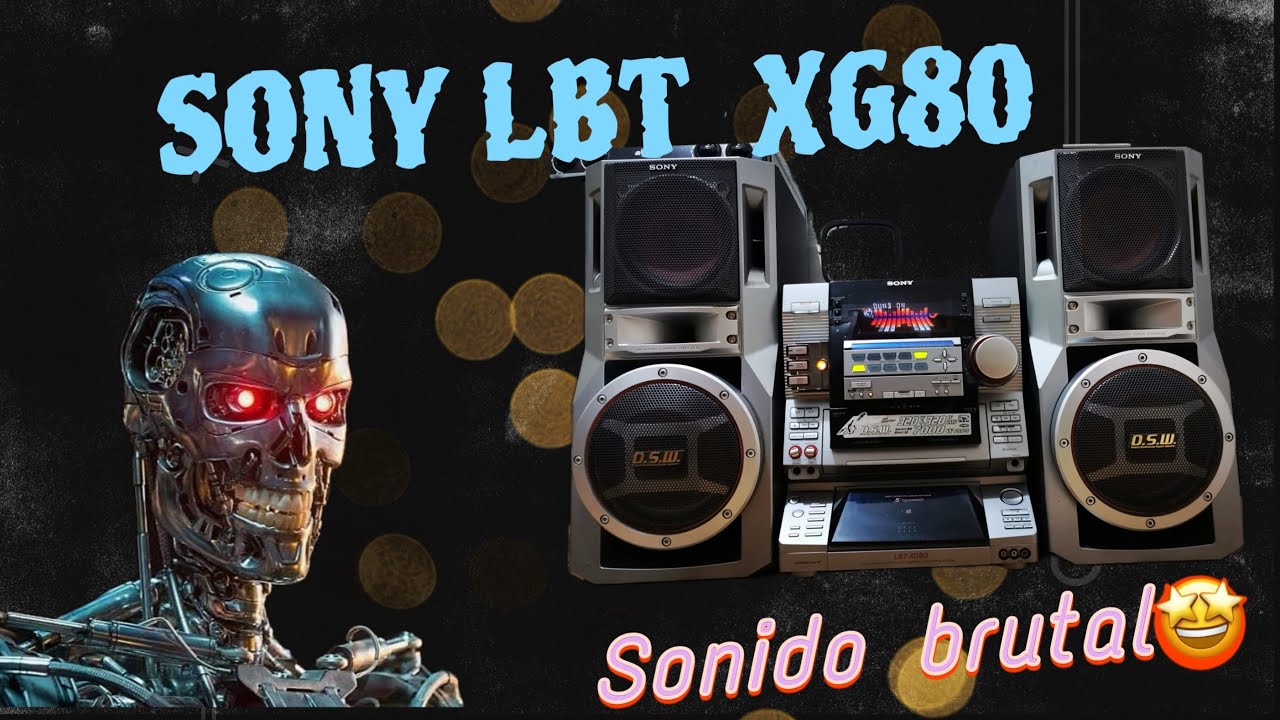 Sony LBT XG80 🔊 El “TERMINATOR” SONIDO BRUTAL - Review y pruebas🤩 - YouTube