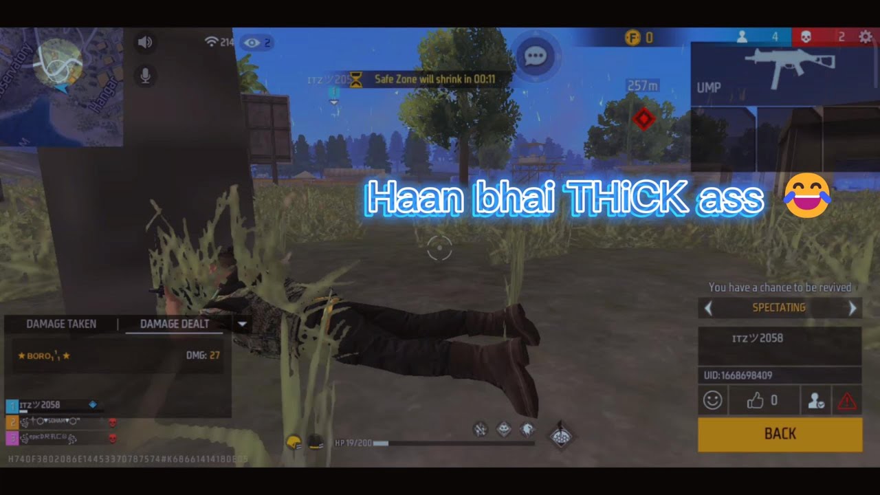 Comedy FF || Clutch ? POV :- You play FF seriously { FULL VIDEO SOON ...