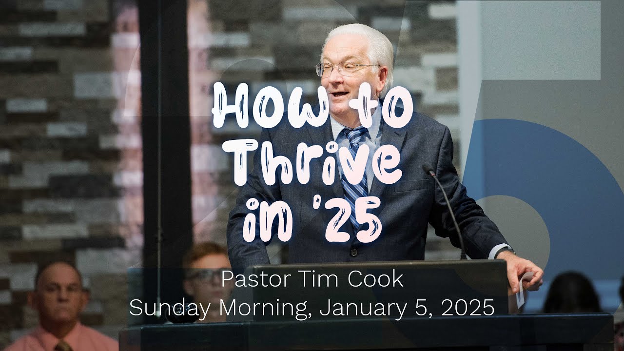 Wassamassaw Baptist 01/05/25: How to Thrive in '25 - YouTube