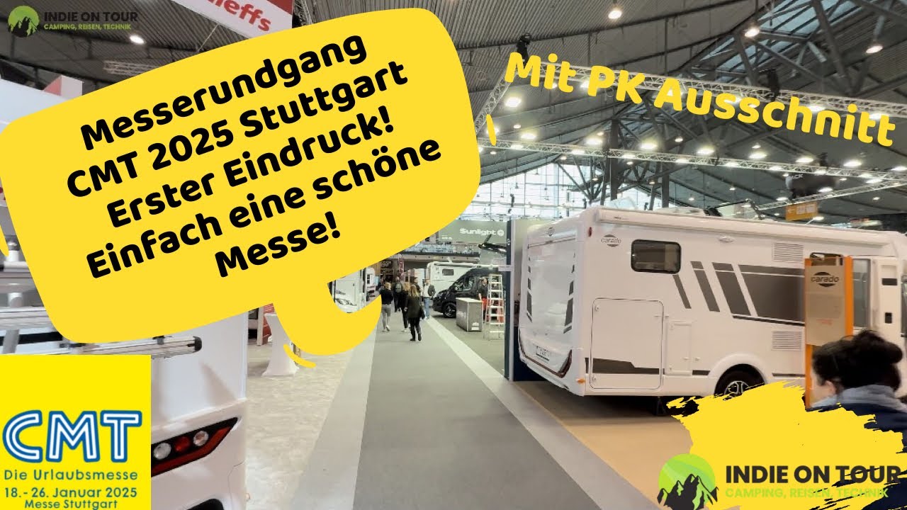 CMT 2025 Stuttgart - Messe Rundgang - Blick hinter die Kulissen - YouTube