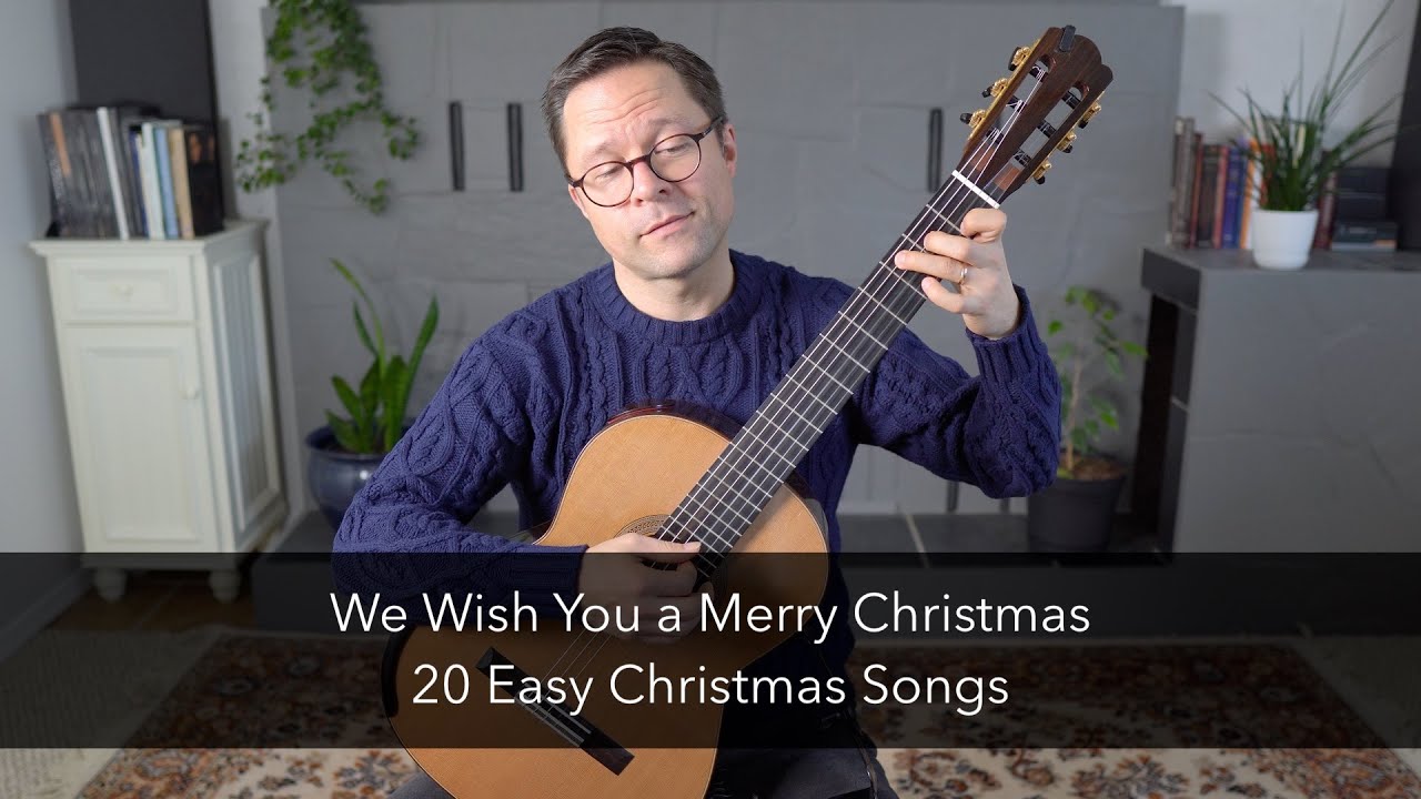 We Wish You a Merry Christmas for Easy Classical Guitar - YouTube