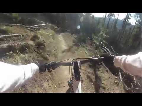 Merlin - West Bragg Creek Mountain Bike Trail - YouTube