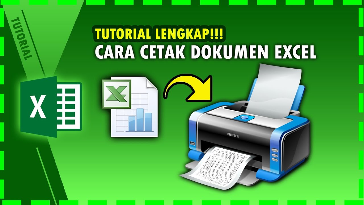CARA PRINT EXCEL || LENGKAP DAN MUDAH - YouTube